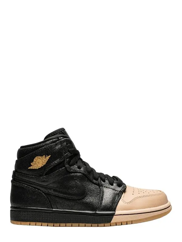 JORDAN Air 1 Retro High Sneakers - Black