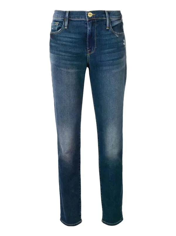 FRAME Le Garcon Jeans - Blue