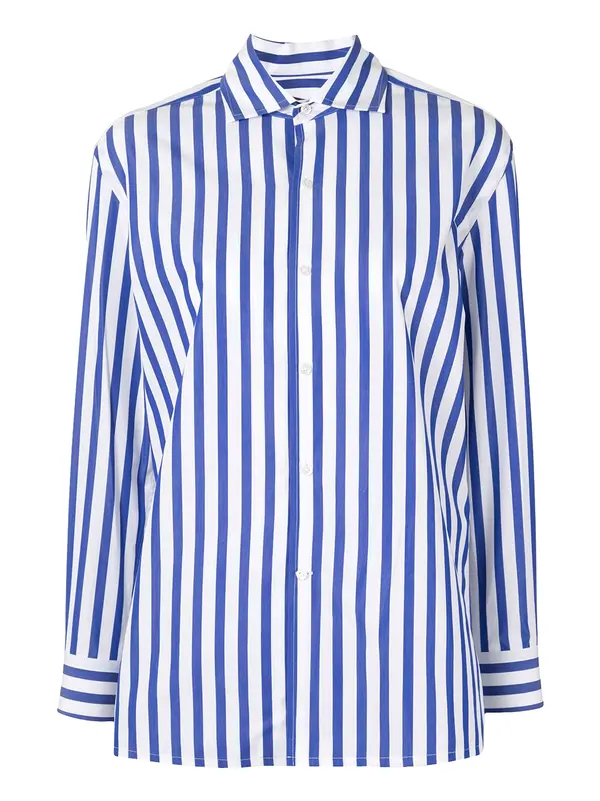Ralph Lauren Pinstriped Shirt - Blue