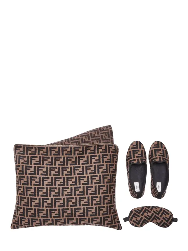 Fendi Travel Set - Brown