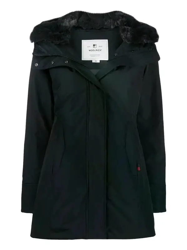 Woolrich Hooded Down Parka - Blue