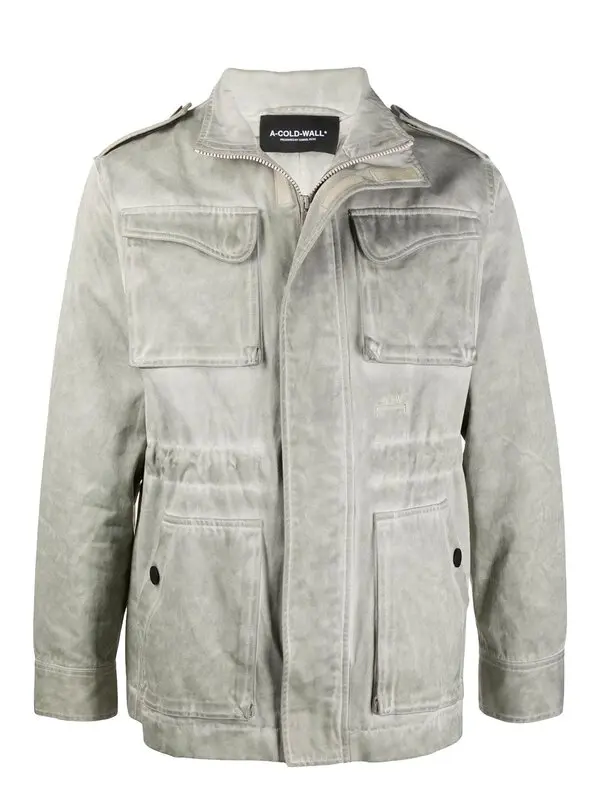 A-COLD-WALL* Single-breasted Utility Jacket - Grey