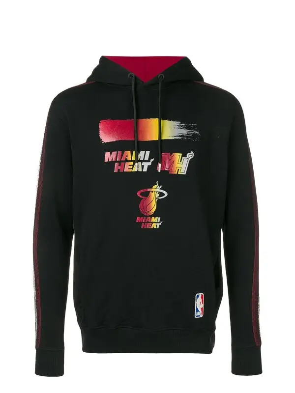 COUNTY OF MILAN Marcelo Burlon X Nba Miami Heat Hoodie - Black