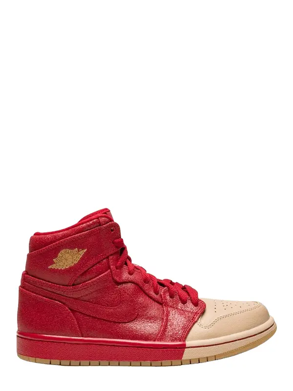 JORDAN Air 1 Ret Hi Prem Sneakers - Red