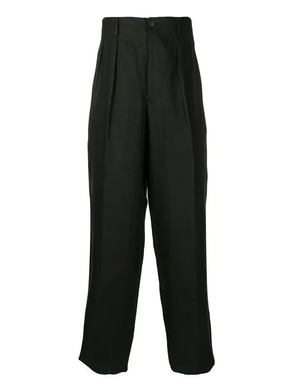 Yohji Yamamoto Straight-leg Jeans - Black