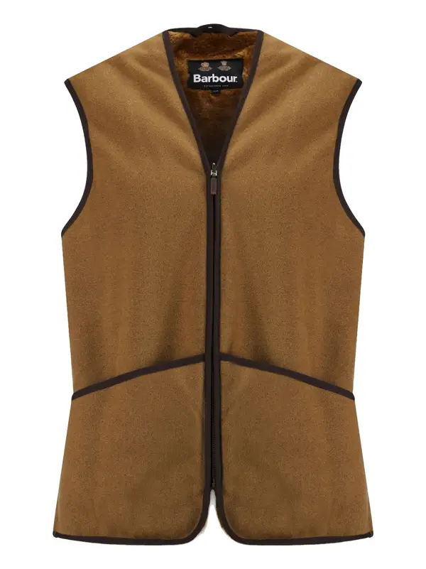 Barbour Knitted Gilet - Brown