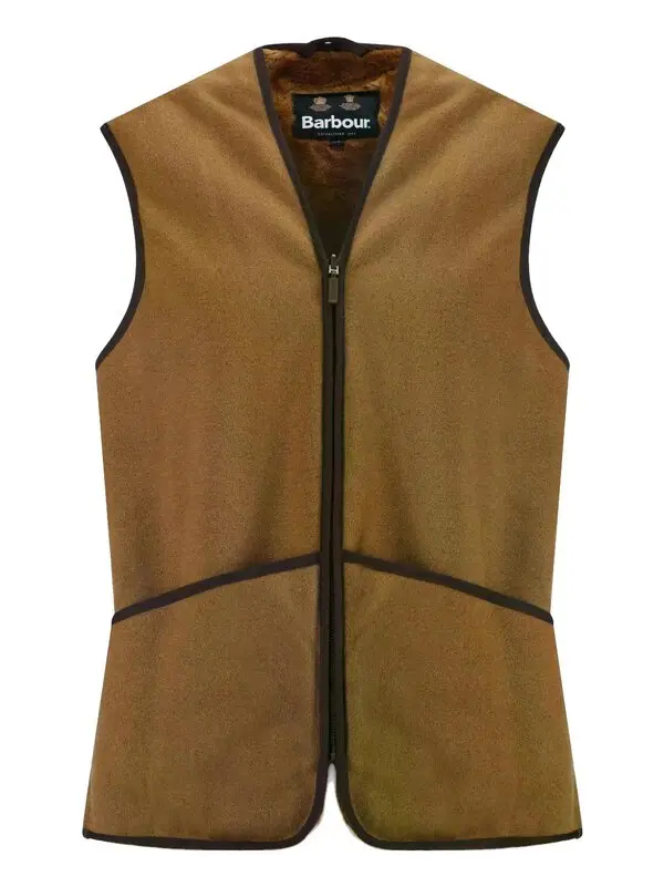 Barbour Knitted Gilet - Brown