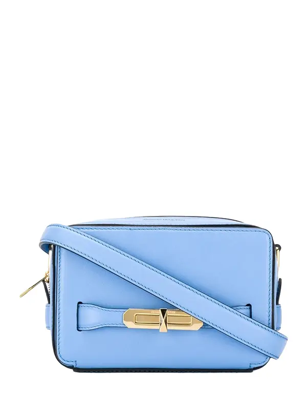 Alexander McQueen The Myth Crossbody Bag - Blue