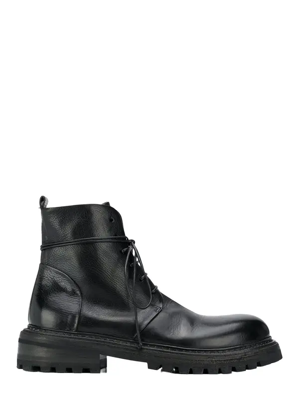 Marsèll Carrucola Combat Boots - Black