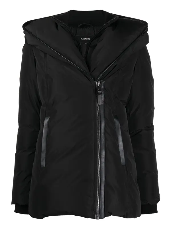 Mackage Fitted Puffer Jacket - Black