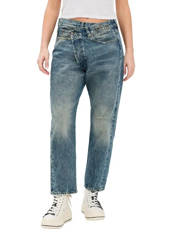 R13 Crossover Jeans - Kelly