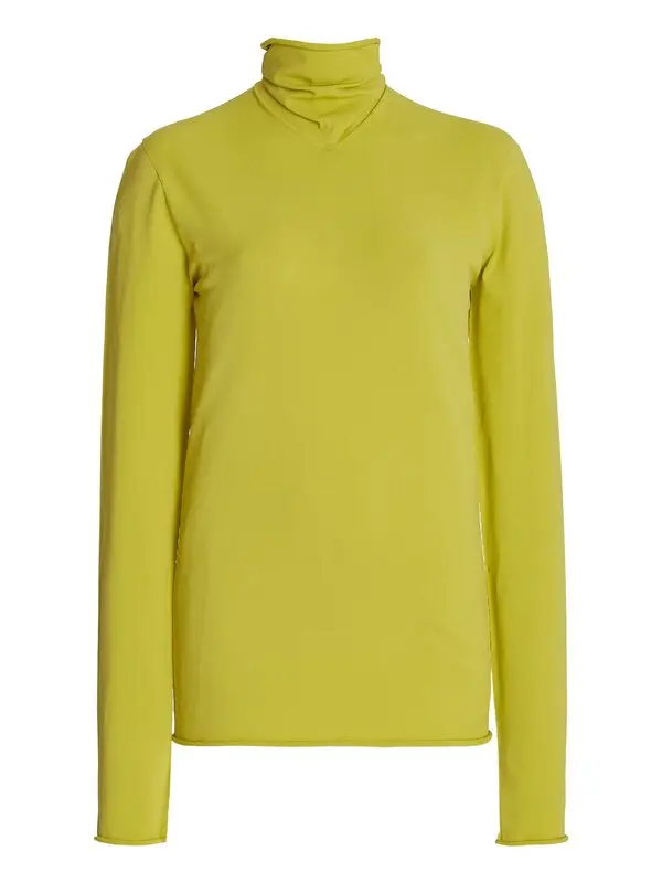 Bottega Veneta Knitted Turtleneck - Green