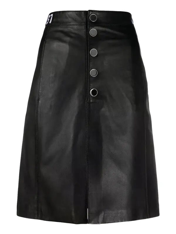 Just Cavalli A-line Skirt - Black