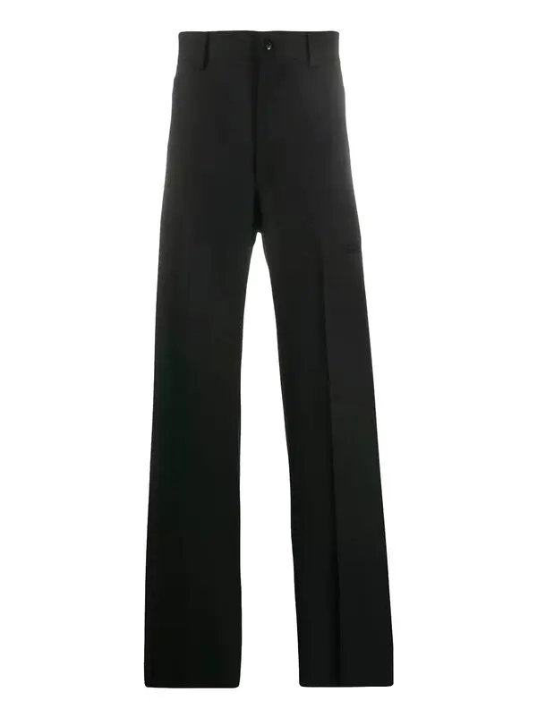 Random Identities Long Tailored Trousers - Black