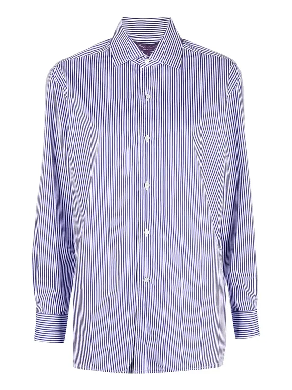 Ralph Lauren Striped Shirt - Blue