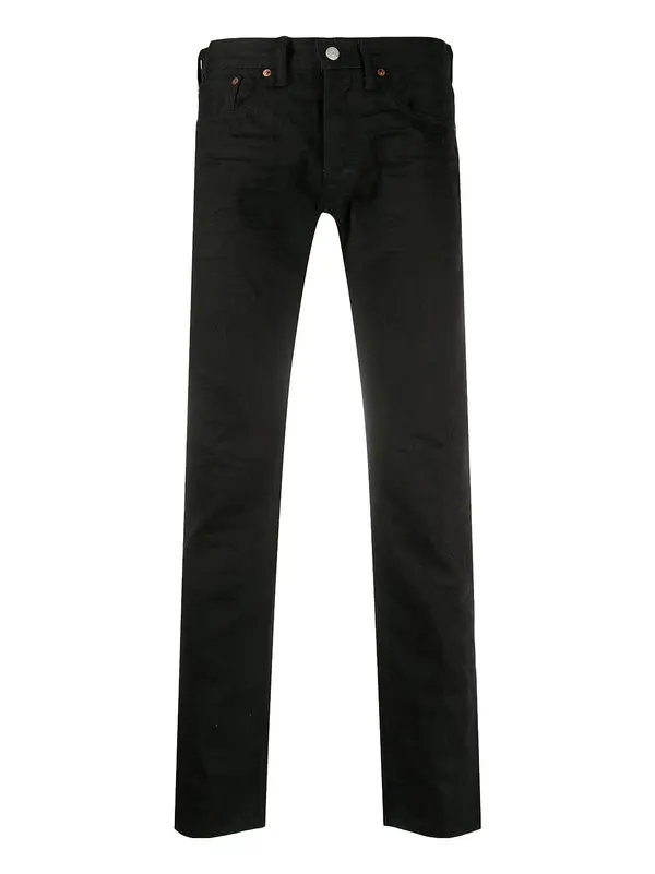 Ralph Lauren Slim-fit Mid-rise Jeans - Black
