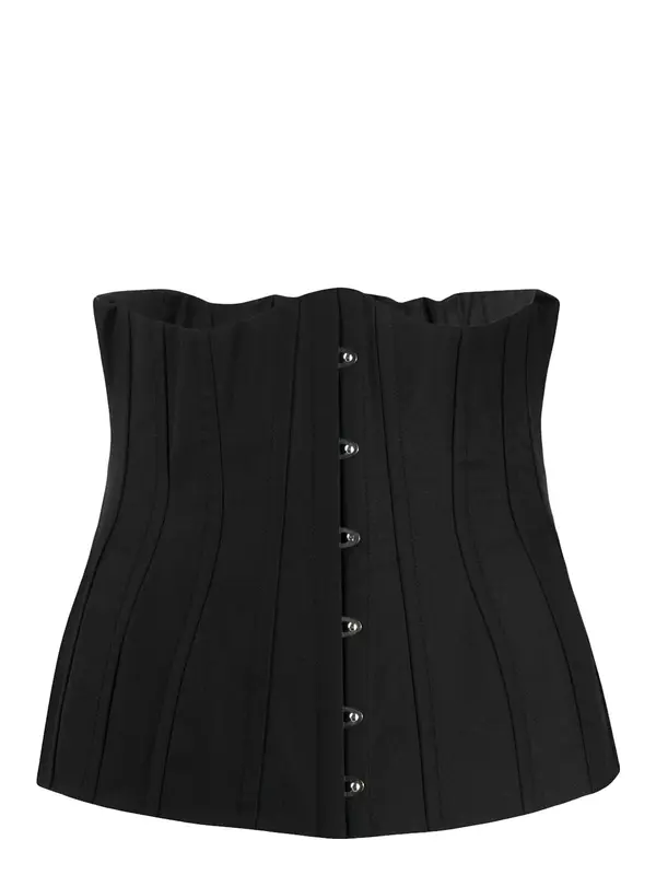 Dolce & Gabbana Panelled Fitted Corset - Black