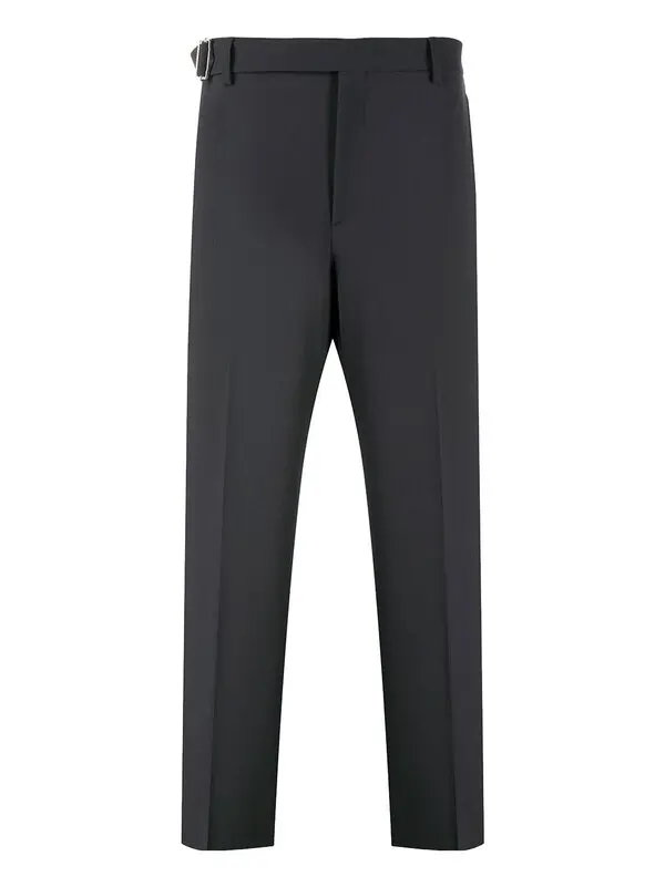 Valentino Garavani Belted Tailored Cut Trousers - Grey