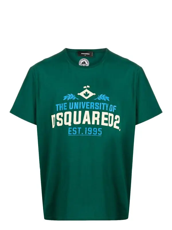 Dsquared2 Logo Print T-shirt - Green