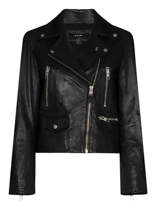 Ksubi Amplify Biker Jacket - Black