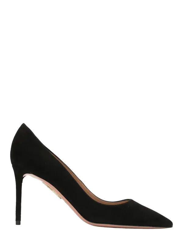 AQUAZZURA 85mm Purist Pumps - Black
