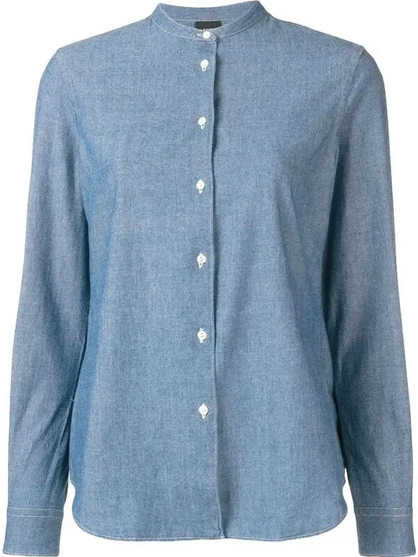 Aspesi Loose Fitted Shirt - Blue