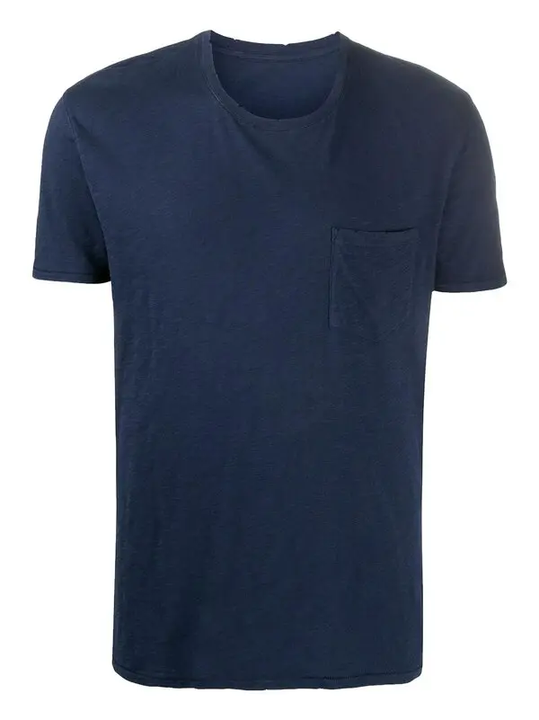 Zadig&Voltaire Stockholm Short Sleeved T-shirt - Blue