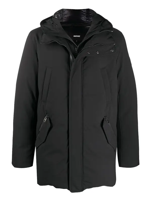 Mackage Hooded Down Coat - Black