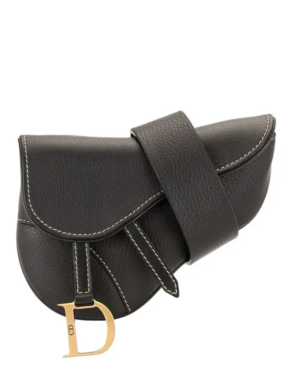 Dior Saddle Belt Bag - Black