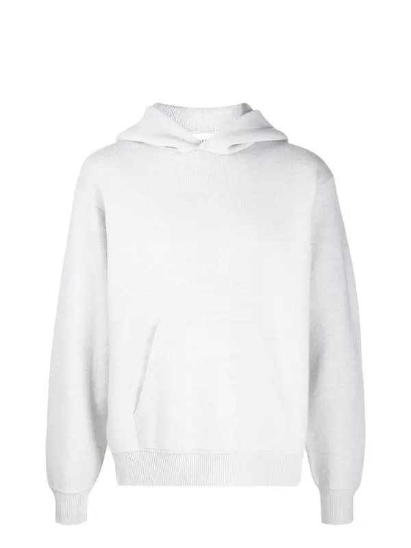 BARRIE Ideal Rib-trimmed Hoodie - Neutrals