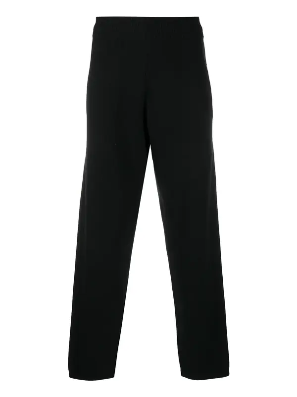 BARRIE Wide-leg Trousers - Black