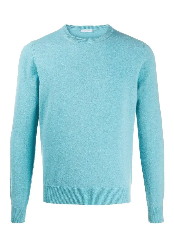 Malo Crew-neck Jumper - Blue
