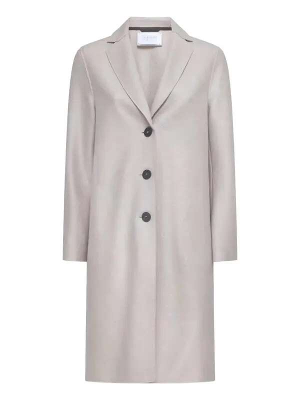 Harris Wharf London Virgin Wool Coat - Neutrals
