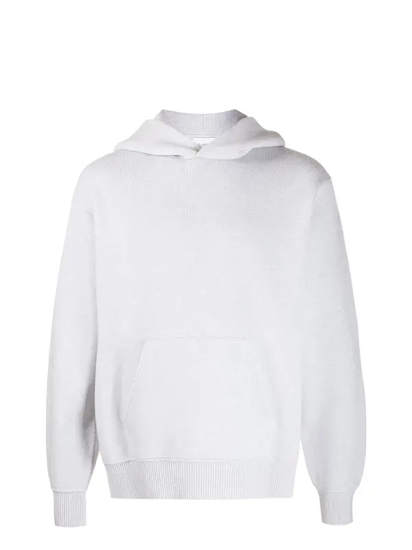 BARRIE Ideal Rib-trimmed Oversized Hoodie - Grey
