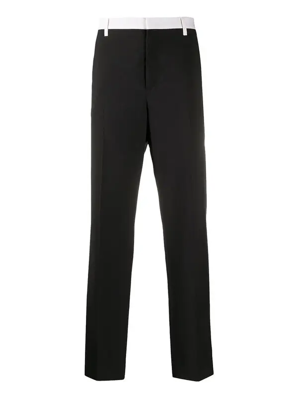 Valentino Garavani Tailored Trousers With Side Stripe - Black
