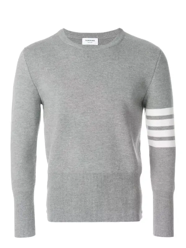 Thom Browne Crew-neck Sweater - Grey