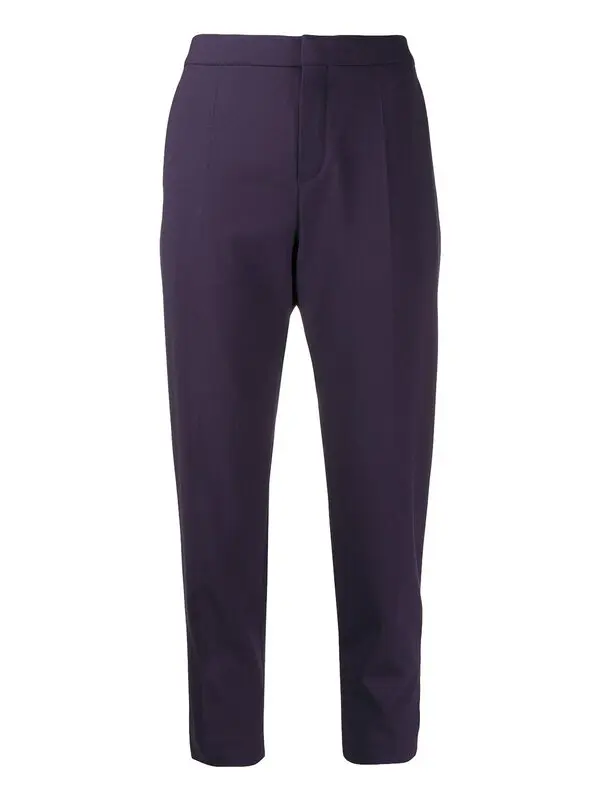 Chloé Straight-leg Trousers - Blue