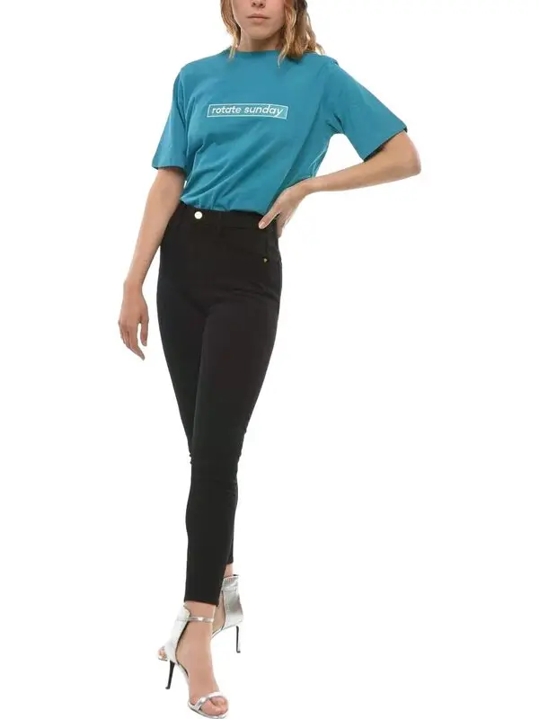 FRAME Ali Skinny Jeans - Black