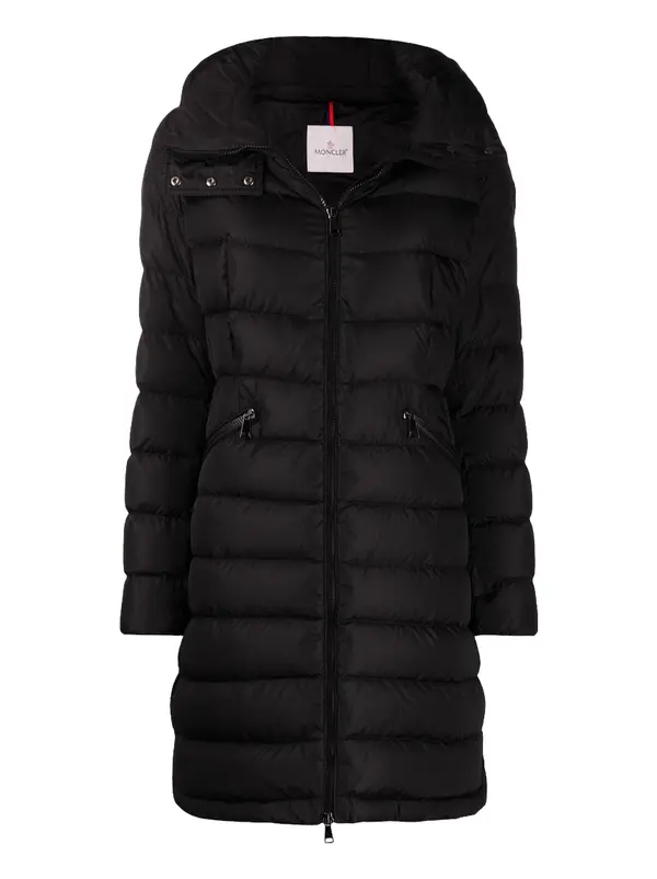 Moncler Flammette Puffer Coat - Black