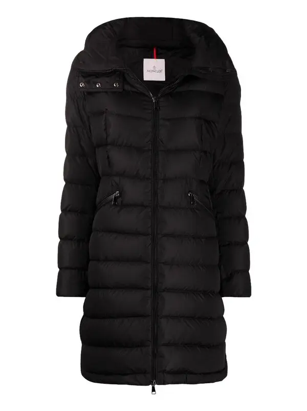 Moncler Flammette Puffer Coat - Black