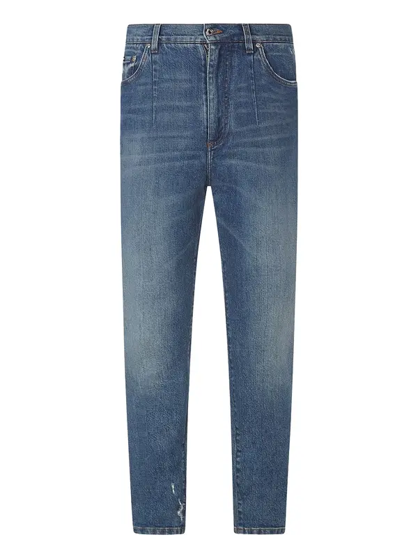 Dolce & Gabbana Straight-leg Jeans - Blue