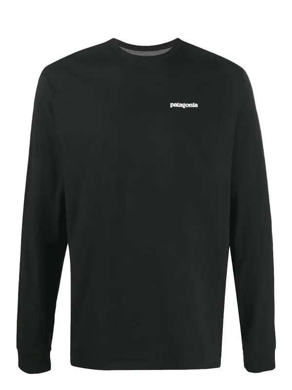 Patagonia P-6 Long-sleeved T-shirt - Black