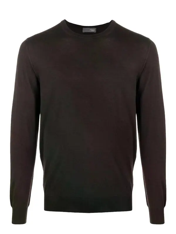 DRUMOHR Merino Wool Sweater - Brown