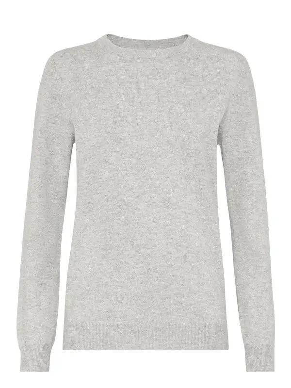 Brunello Cucinelli Round-neck Knit Jumper - Grey
