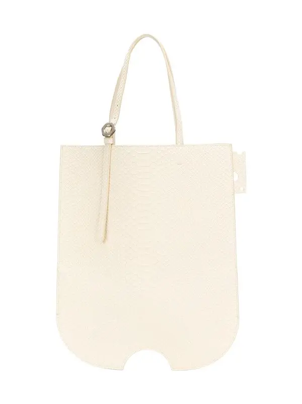Off-White Swiss Shopper Tote - Neutrals