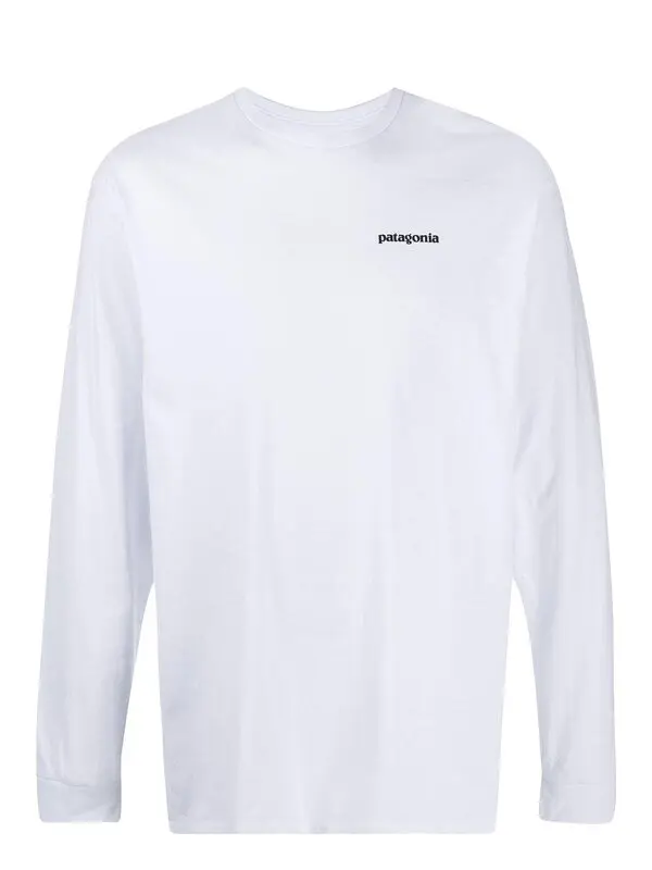 Patagonia P-6 Long-sleeved T-shirt - White