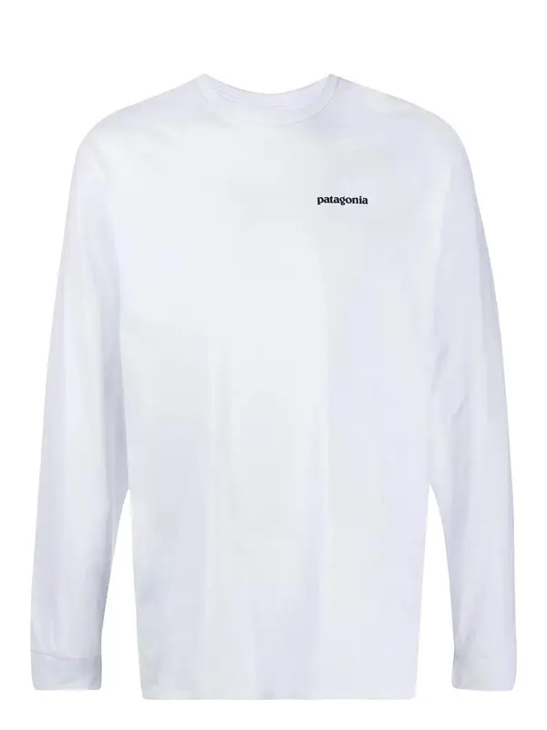 Patagonia P-6 Long-sleeved T-shirt - White