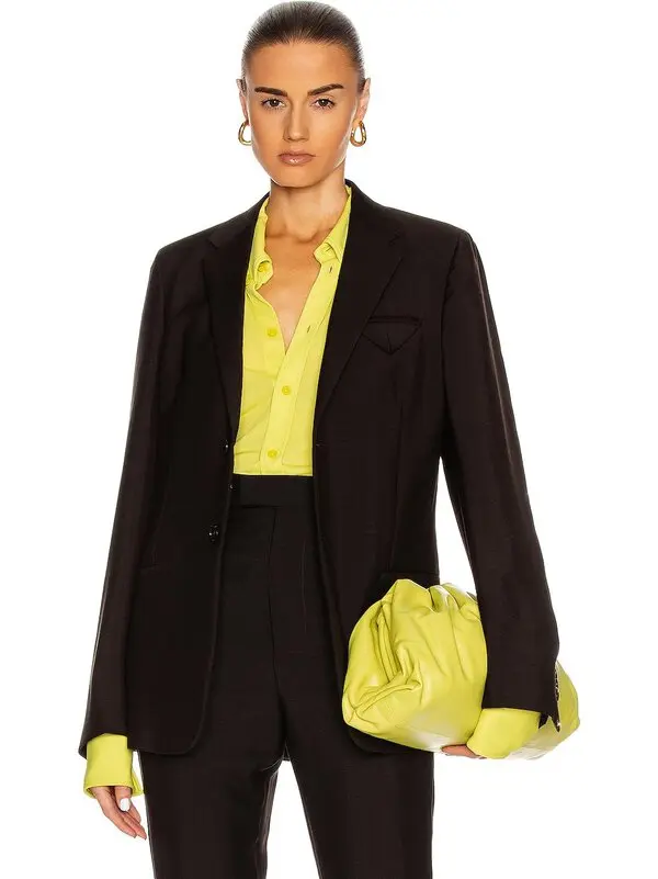 Bottega Veneta Tailored Jacket - Fondente