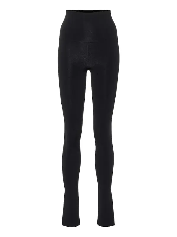 Khaite Roonie High-rise Leggings - Black