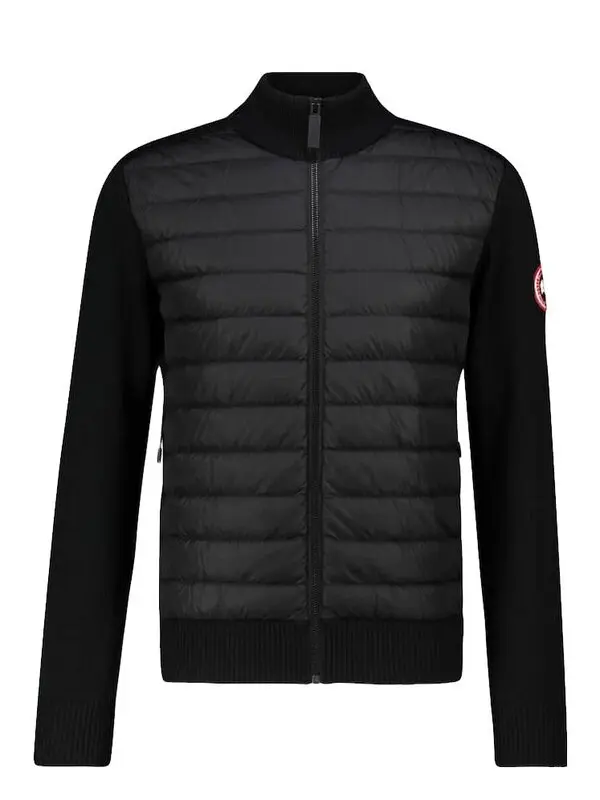 Canada Goose Hybridge Knitted Down Jacket - Black